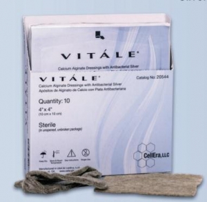Vitale Silver Calcium Alginate Dressings by CellEra, LLC | Medline ...