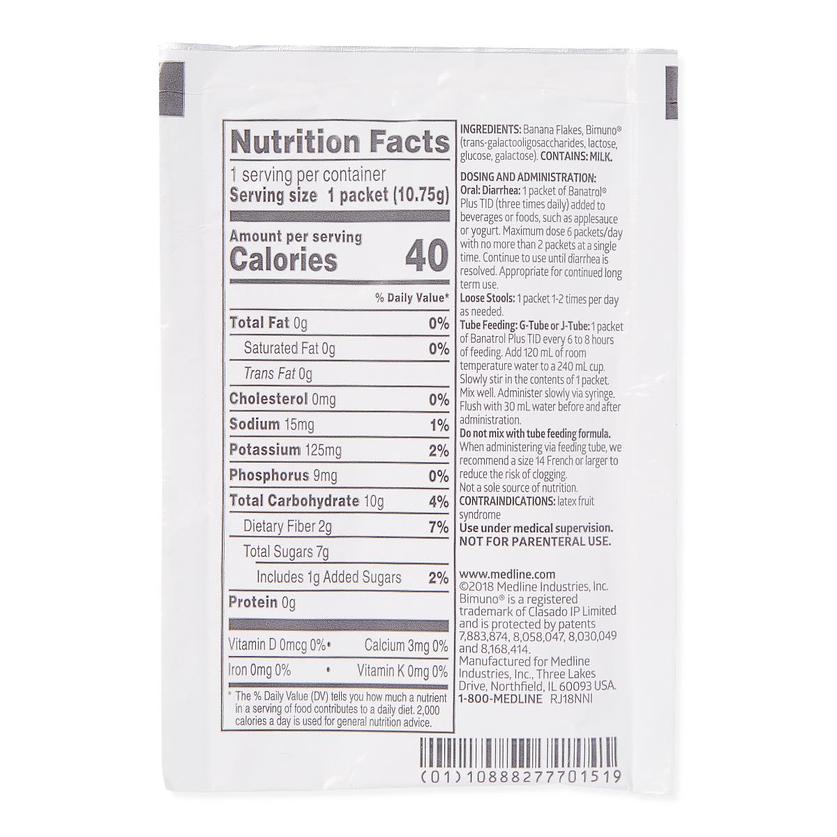 Banatrol Plus with Bimino Prebiotic | Medline