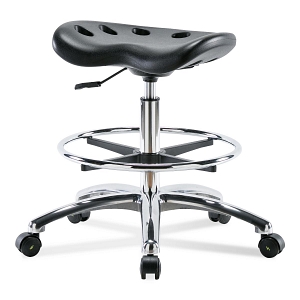 Polyurethane ESD Backless Pneumatic Stool | Medline Industries, Inc.