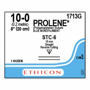 Prolene Polypropylene Suture with 10-0 | Medline Industries, Inc.