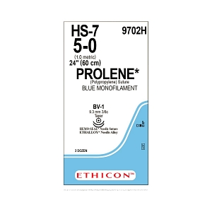 Prolene Polypropylene Suture with Hemo-Seal Technology | Medline ...