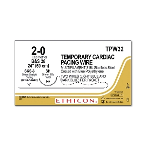 Temporary Pacing Wire Stainless Steel Nonabsorbable Sutures | Medline ...