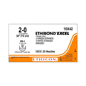 Ethibond Green and White Braided Sutures | Medline Industries, Inc.