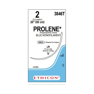 Prolene Polypropylene Size 2-0 Sutures | Medline