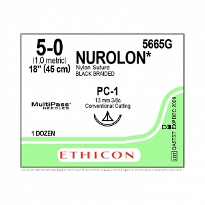 Nurolon Precision Cosmetic Nonabsorbable Sutures | Medline Industries, Inc.