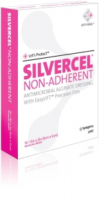 Silvercel Nonadherent Antimicrobial Alginate Dressings | Medline