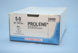 Blue Monofilament Prolene Sutures by Ethicon | Medline Industries, Inc.