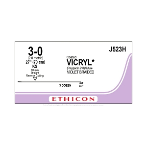 Straight Cutting Vicryl Absorbable Sutures | Medline Industries, Inc.