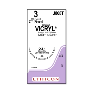 Sternum Vicryl Synthetic Absorbable Sterile Sutures | Medline ...