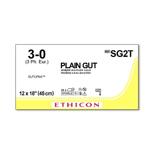 Sutupak Sterile Pre-Cut Plain Gut Absorbable Sutures | Medline ...