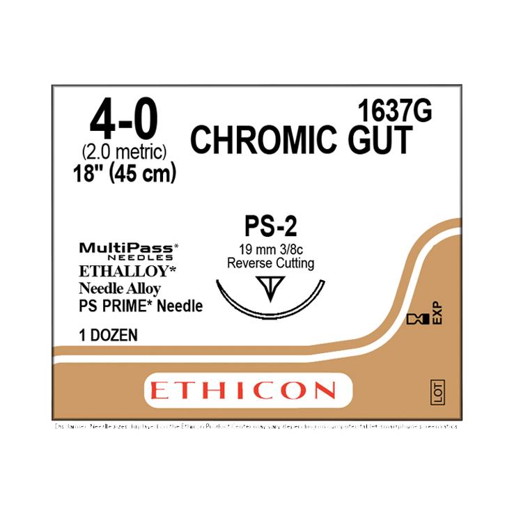 Precision Point Chromic Gut Absorbable Suture | Medline