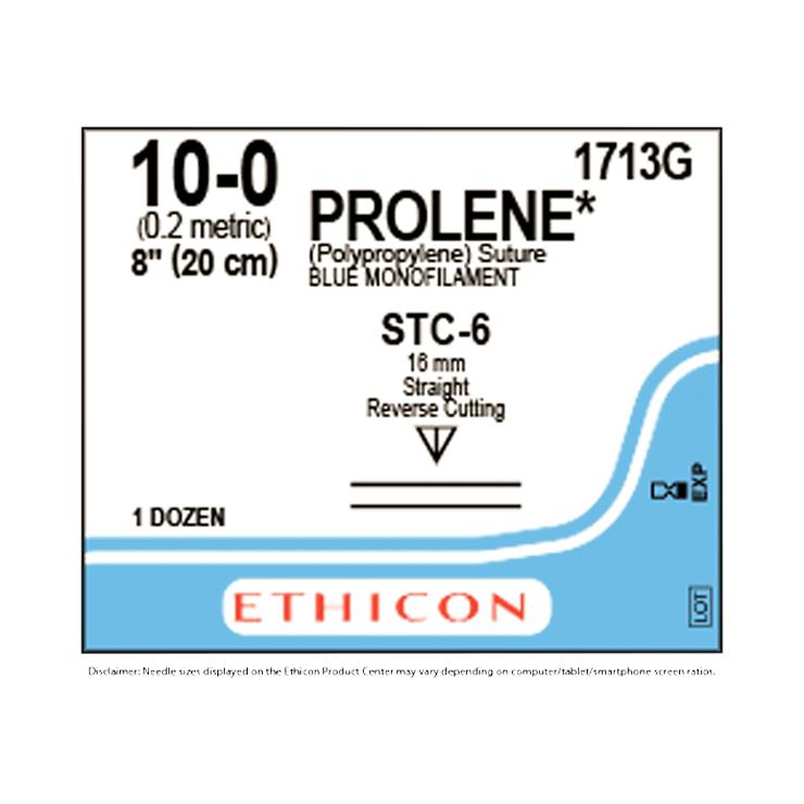 Prolene Polypropylene Suture with 10-0 | Medline