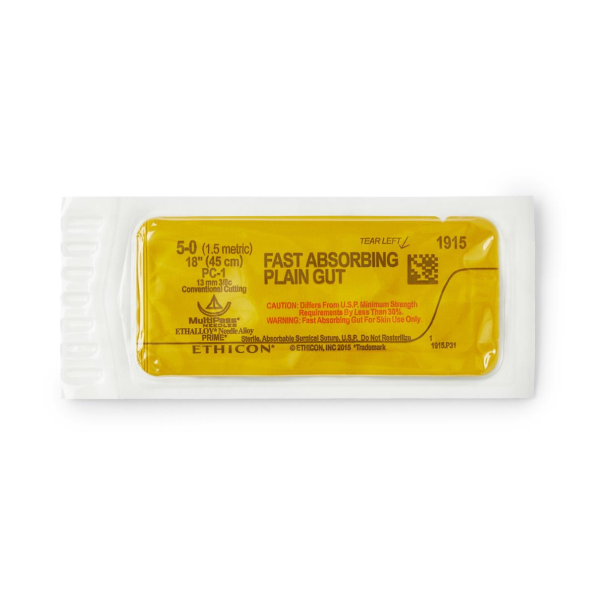 Precision Cosmetic Plain Gut Absorbable Sutures | Medline