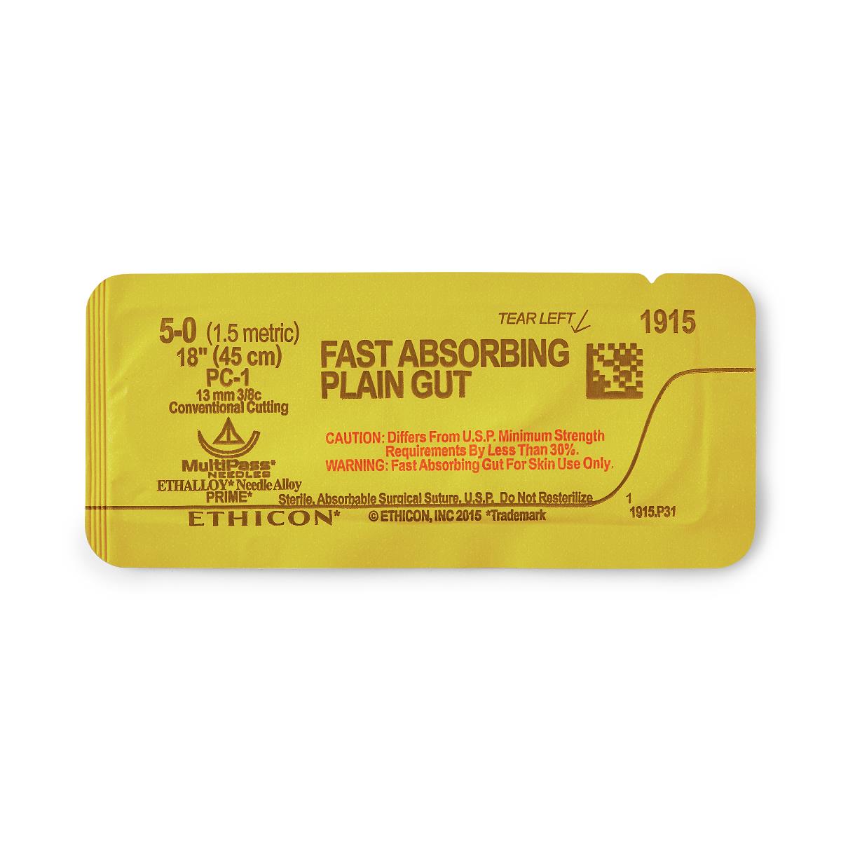 Precision Cosmetic Plain Gut Absorbable Sutures | Medline