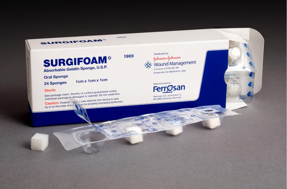 Surgifoam Absorbable Gelatin Sponges | Medline