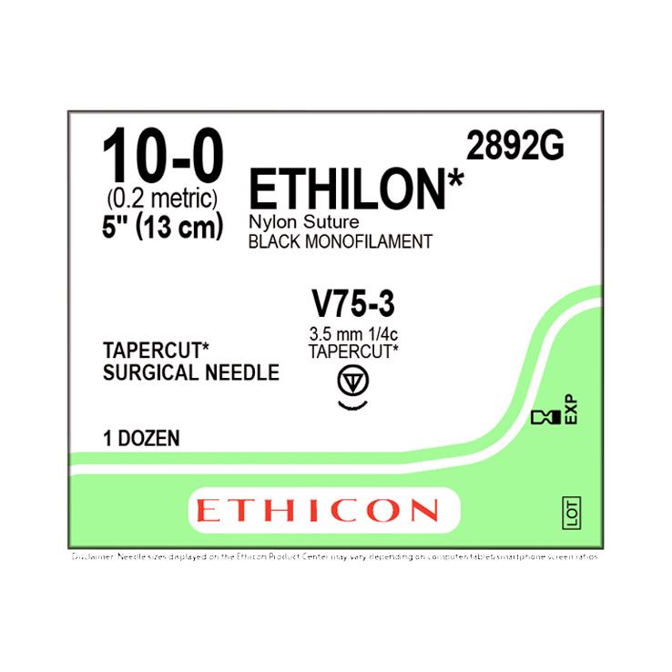 Ethilon Taper-Cut Nonabsorbable Sutures | Medline