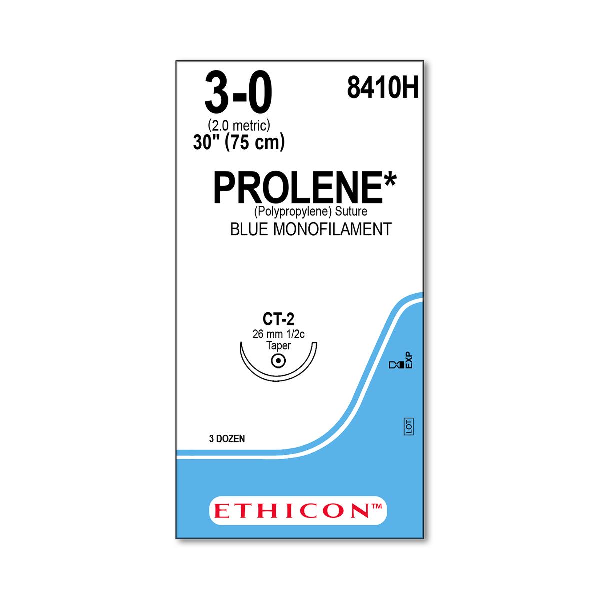 Prolene Polypropylene Size 3-0 Sutures | Medline