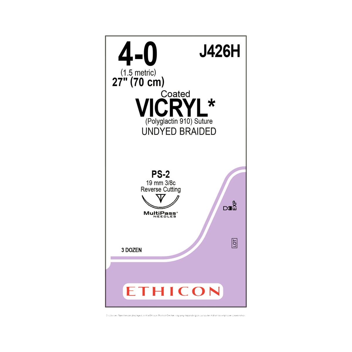 Precision Point Vicryl Synthetic Absorbable Suture | Medline