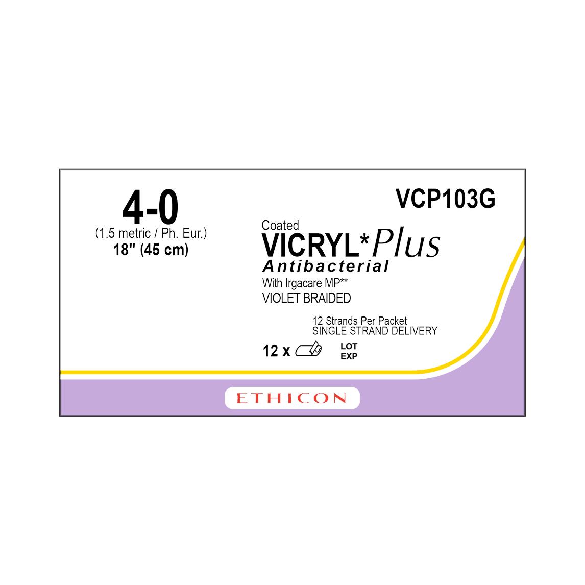 Sutupak Precut Vicryl Plus Absorbable Sutures | Medline