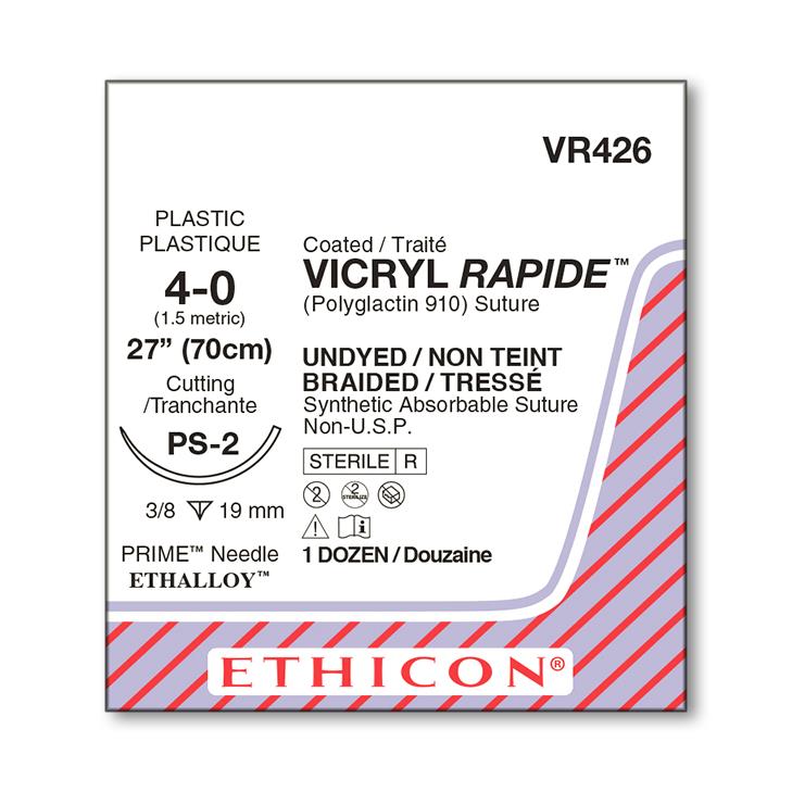 Vicryl Rapide Absorbable Sutures | Medline