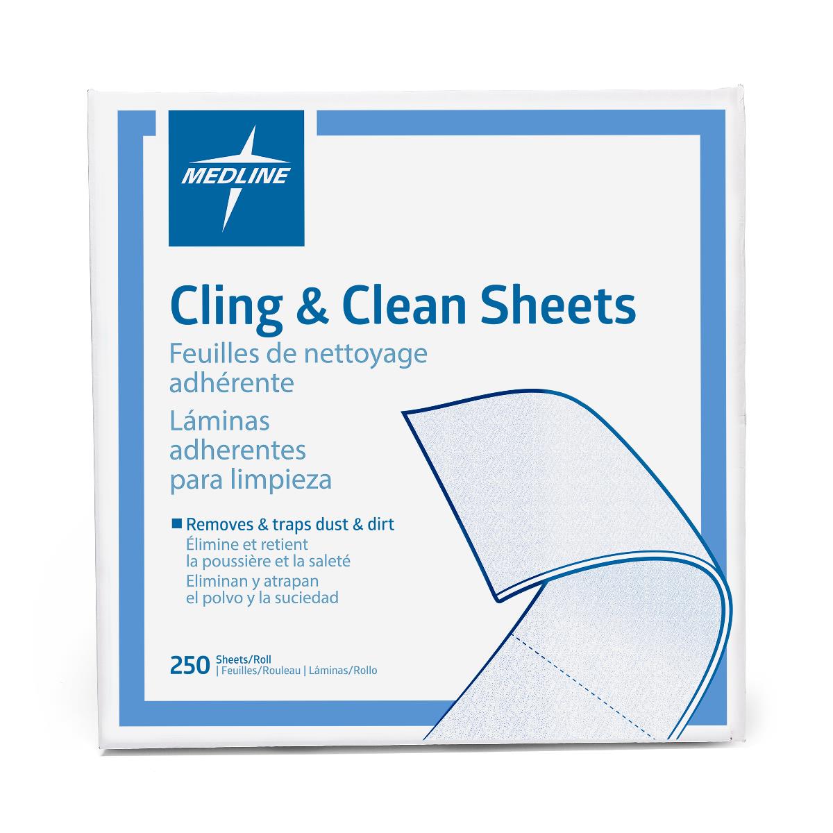 Medline Cling and Clean Dust Sheets | Medline