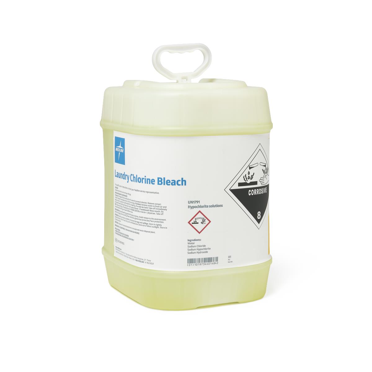 Medline Laundry Chlorine Bleach | Medline