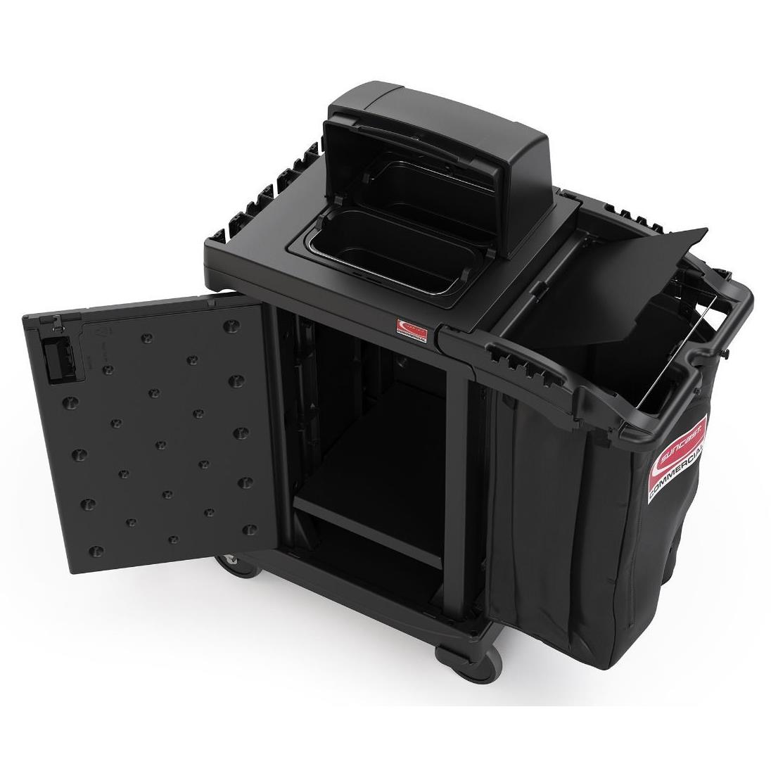 High-Security Cleaning Cart | Medline