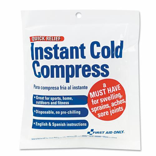 First Aid Only Instant Cold Compress | Medline