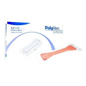 PolyMem Adhesive Film Flexible Knee Dressing | Medline Industries, Inc.