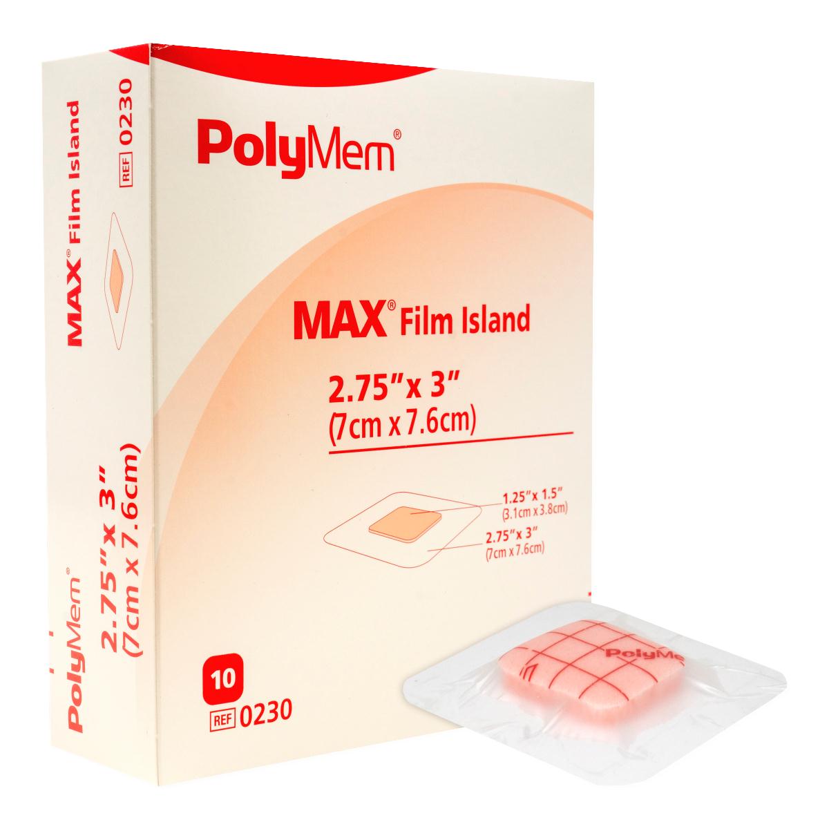 PolyMem Surgical MAX Film Adhesive Foam Dressings | Medline