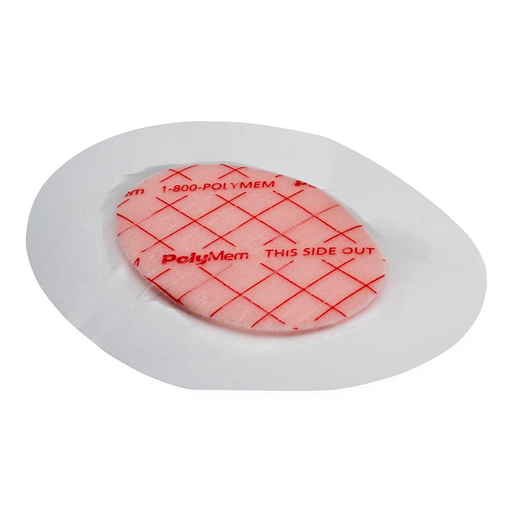 Shapes by PolyMem Oval Film Adhesive Foam Dressings | Medline