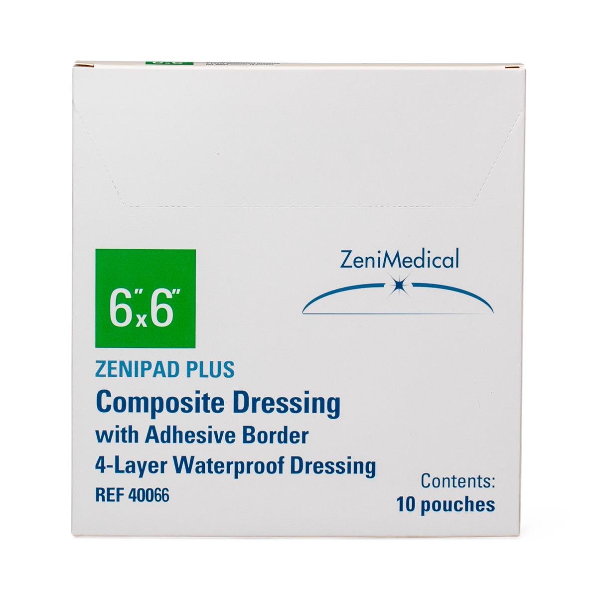 Zenipad Plus Adhesive Border Composite Wound Dressing | Medline