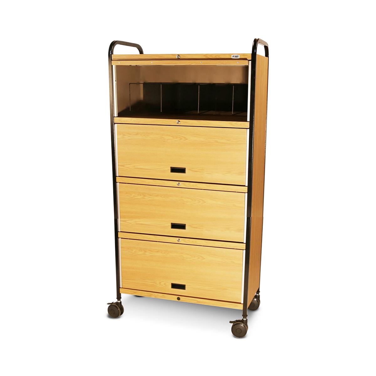 Mov-it Elite Chart Rack Privacy Carts | Medline