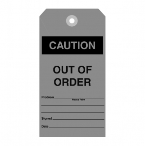 Centurion Caution Equipment Tags | Medline Industries, Inc.