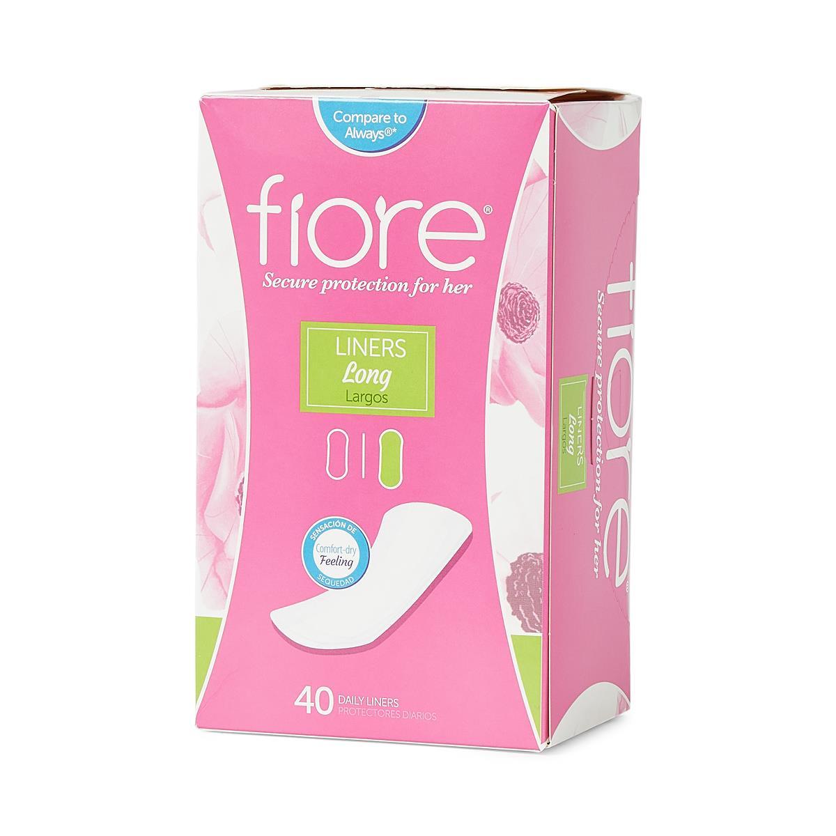 Fiore Long Panty Liners | Medline