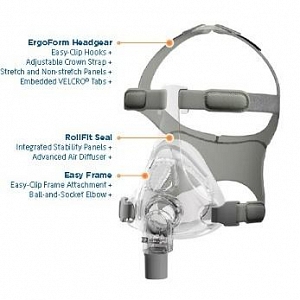 Simplus Full Face CPAP Mask and Accessories | Medline Industries, Inc.