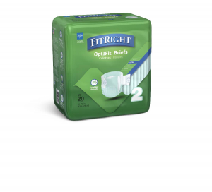 FitRight Stretch Ultra Incontinence Briefs with Center Tab | Medline ...