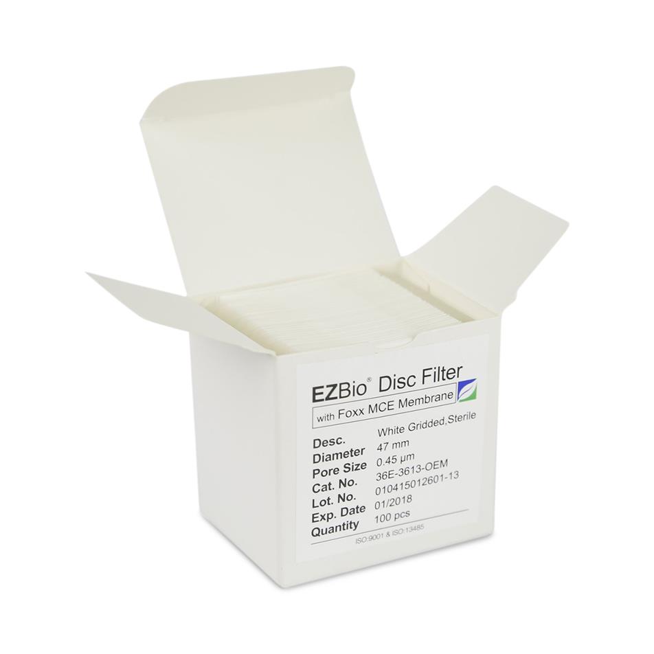 EZBio Sterile Gridded Disc Filters | Medline