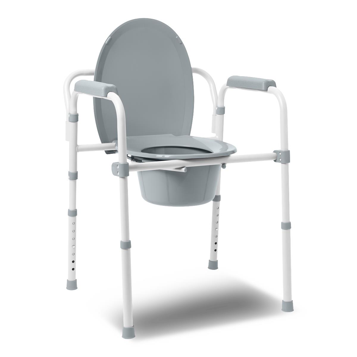 Medline Aluminum Bedside Commode | Medline