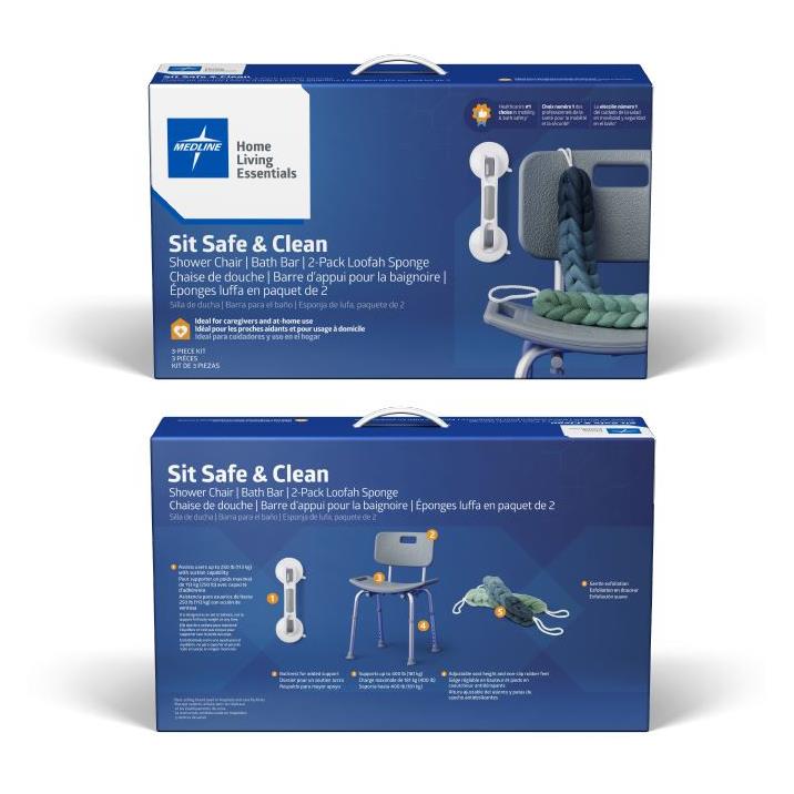 Medline Sit Safe and Clean Kit for Caregivers | Medline
