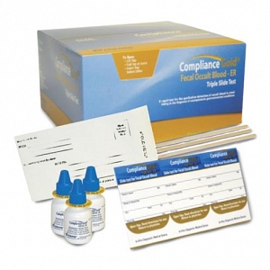 Compliance Gold Fecal Occult Blood Test Triple Slides | Medline ...