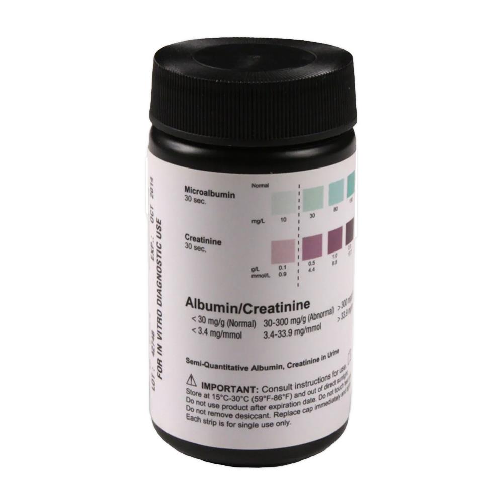 MicroAlbumin 2-1 Combo Reagent Strip | Medline