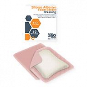 Gemcore360 Silicone Foam Border Dressings | Medline Industries, Inc.