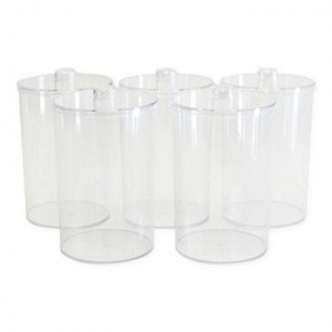 Grafco Labeled and Unlabeled Plastic Sundry Jars | Medline