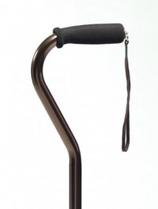 Adjustable Offset Bronze Canes with Nitrile Grip | Medline Industries, Inc.