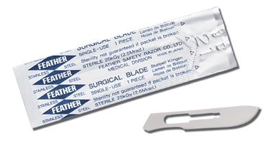 Sterile Feather Surgical Blades | Medline