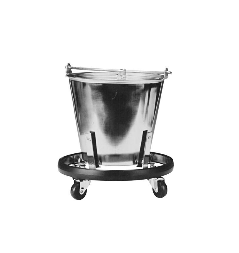 Stainless-Steel Kick Bucket | Medline