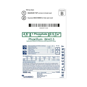 Phoxillum BK4/2.5 Replacement Solution | Medline