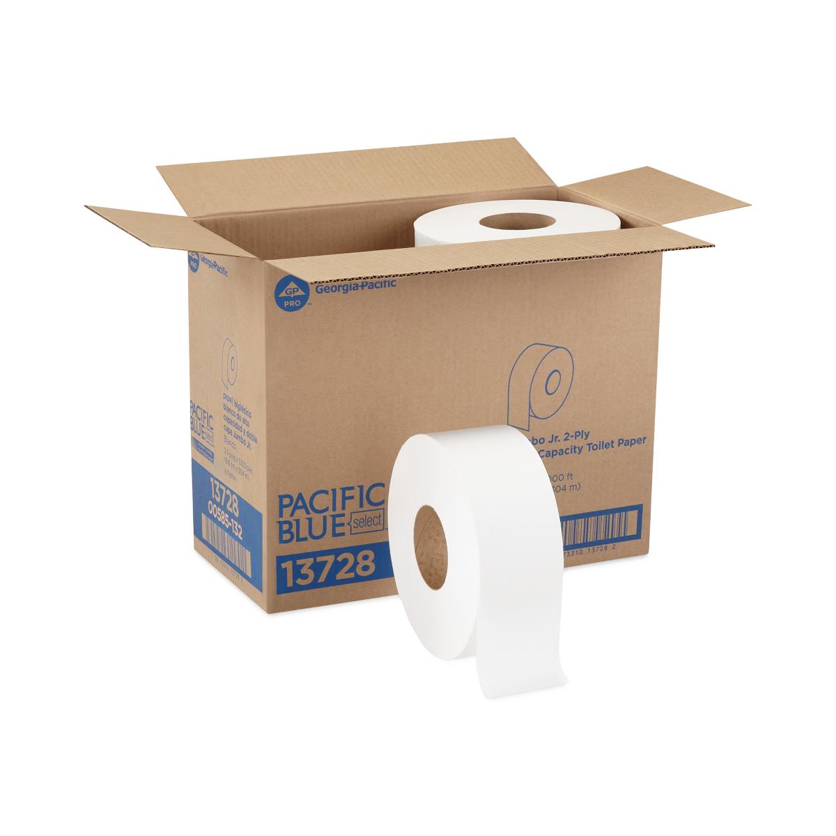 Pacific Blue Select Jumbo Jr. Bath Tissues | Medline