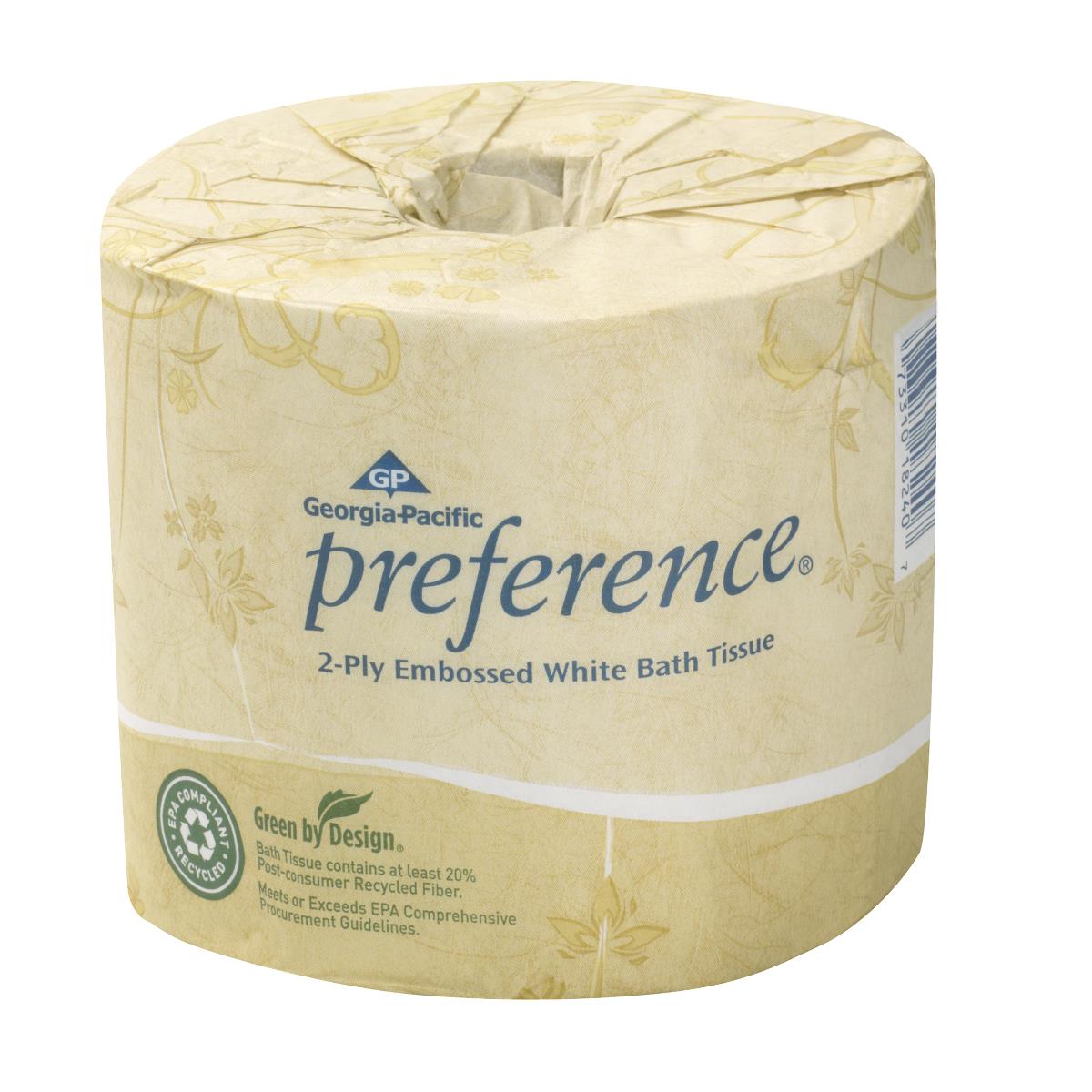 Pacific Blue Select 2-Ply Embossed Toilet Paper | Medline